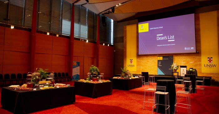 Dean's list for academic excellence | Business School - UNSW Sydney