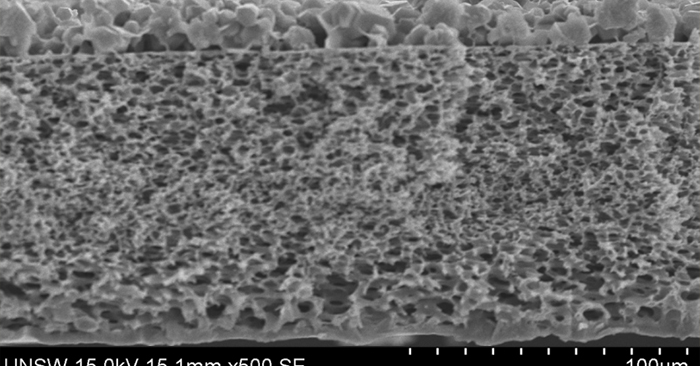 Separation performance of dip-coated microporous hollow fibre polymer ...