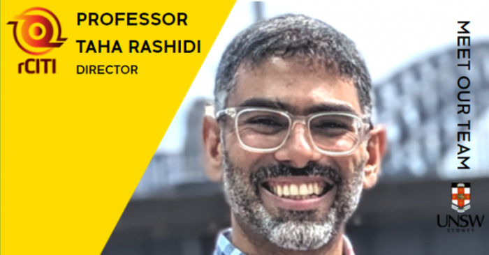 Meet rCITI’s team - Director of rCITI, Professor Taha Rashidi