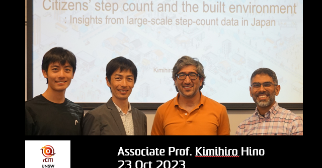 Visiting Guest Speaker - Dr Kimihiro Hino