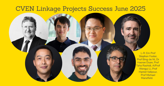 Successful CVEN Linkage Projects announced June 2025
