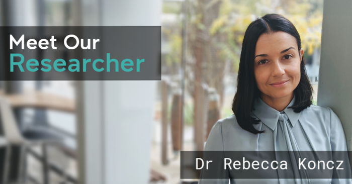 Dr Rebecca Koncz | Meet Our Researcher Series