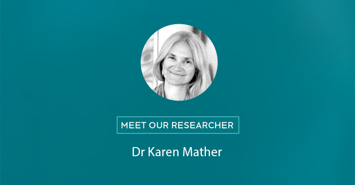 Dr Karen Mather | Meet Our Researcher Series