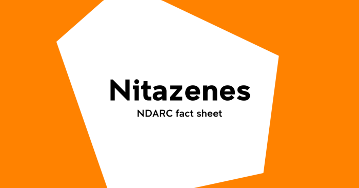Nitazenes fact sheet