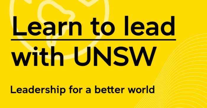 Learn to Lead — UNSW’s free online leadership course — is back for 2022!