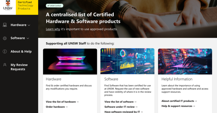 Software for staff | MyIT - UNSW Sydney