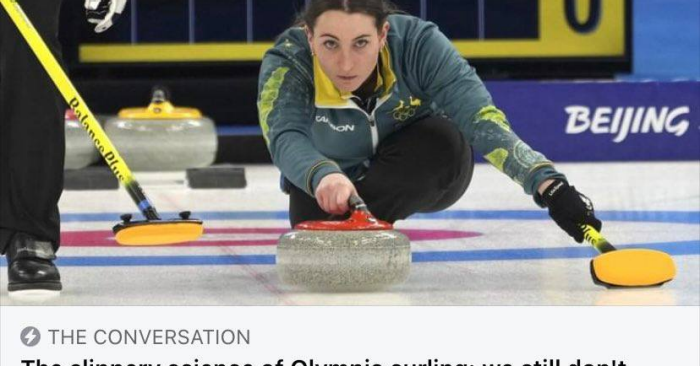 Shane Keating ponders the science behind the sport of curling