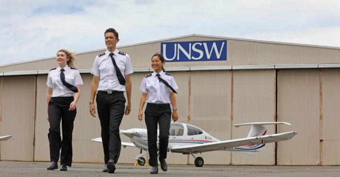 Aviation enrolment guide | Science - UNSW Sydney