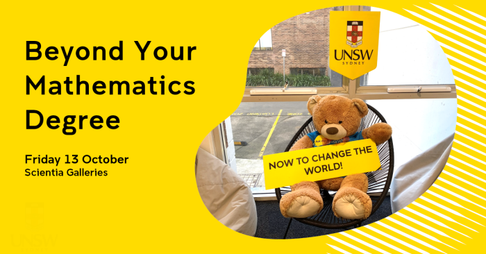 Beyond Your Mathematics Degree