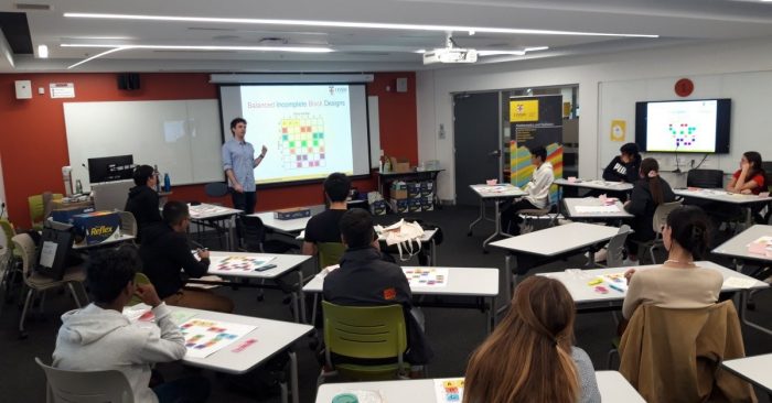 We run maths workshops for Experience UNSW Day