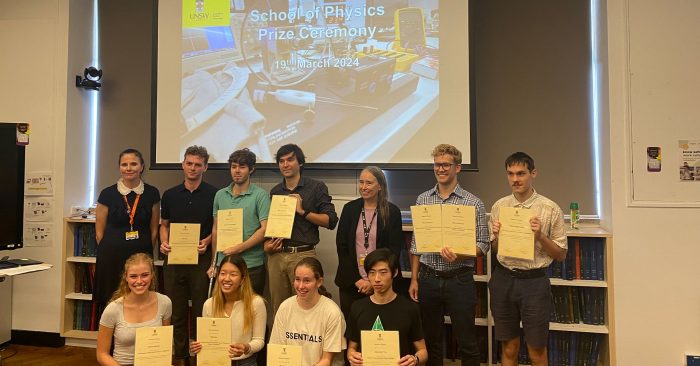 School of Physics Prizegiving 2023