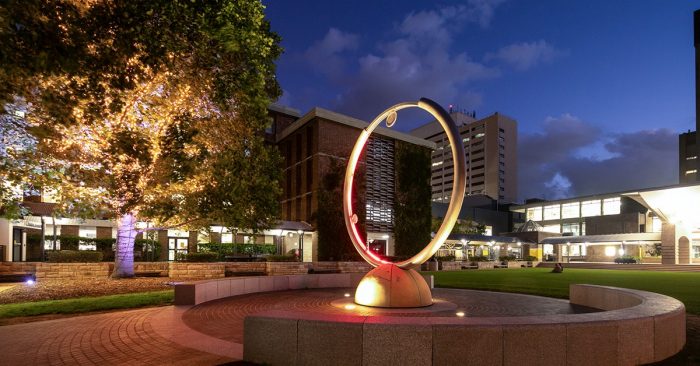 Library lawn refresh | UNSW Estate Management